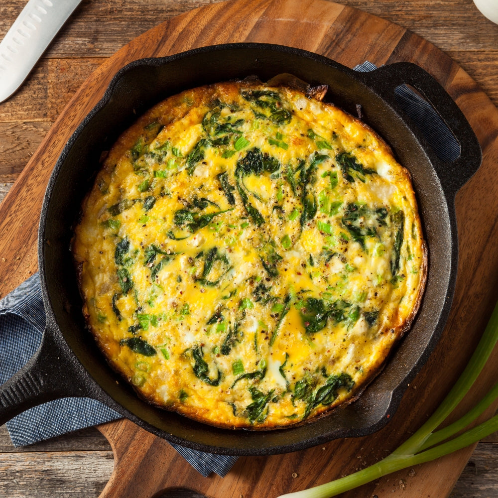 Tortilla Mit Spinat
